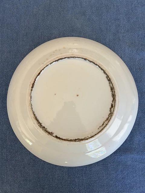 ANTIQUE 19TH C Chinese Thousand Butterflies plates 9.5" Pair figural ...