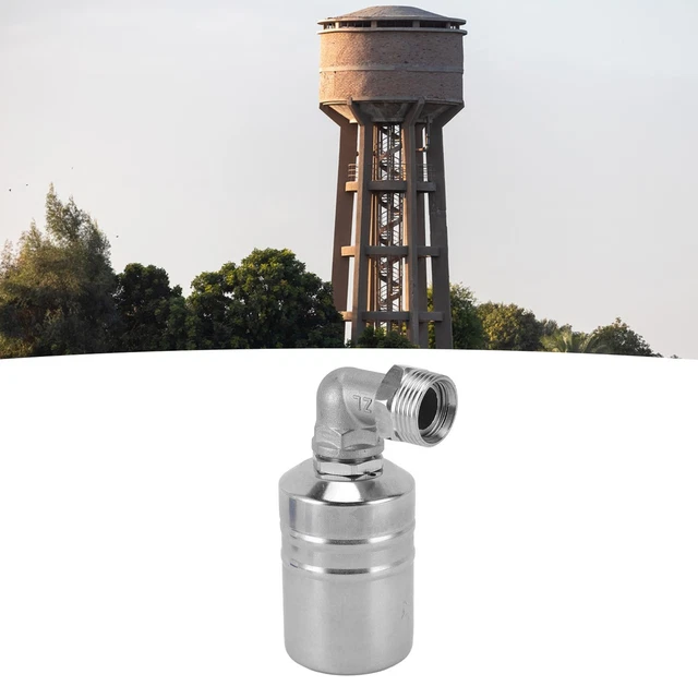 WATER LEVEL CONTROL Float Valve 1/2inch To 3/4inch Adapter Fully ...