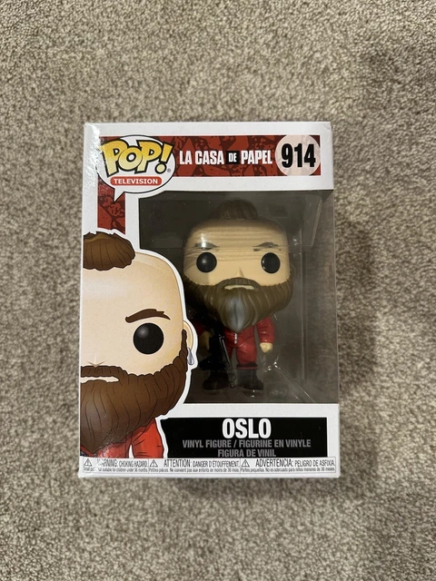FUNKO POP! TELEVISION: La Casa de Papel - Oslo # 914 Vinyl Figure £7.00 ...