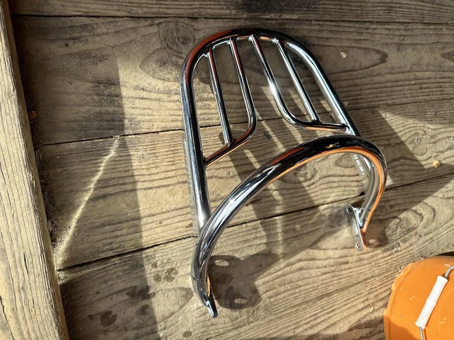 GENUINE TRIUMPH BONNEVILLE T100/T120 Grab Rail And Rack Kit Chrome ...