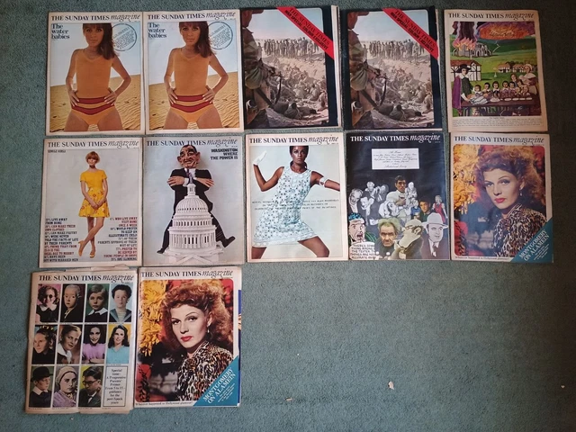 SUNDAY TIMES MAGAZINE - 1967 £15.00 - PicClick UK