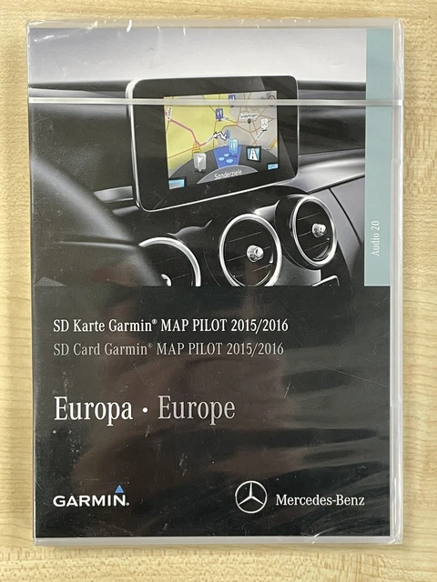 MERCEDES BENZ SD Card Garmin MAP PILOT 2015/2016 £25.00 - PicClick UK