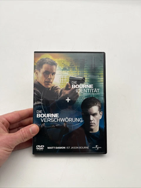 DIE BOURNE IDENTITÄT / Die Bourne Verschwörung ( 2 DVDs) mit Matt Damon EUR 1,00 - PicClick DE
