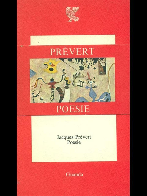 POESIE POESIA JACQUES Prevert Guanda 1977 EUR 3,26 - PicClick FR