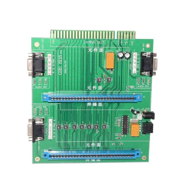 GBS-8118 JAMMA MULTI Jamma Switcher Arcade Game Switch PC Board $56.14 ...
