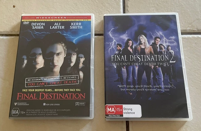 FINAL DESTINATION 1 and Final Destination 2 DVD Region 4 EUR 11,08 ...