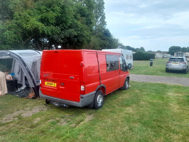FORD TRANSIT MK7 Converted Campervan Day Van crew van With Inflatable ...
