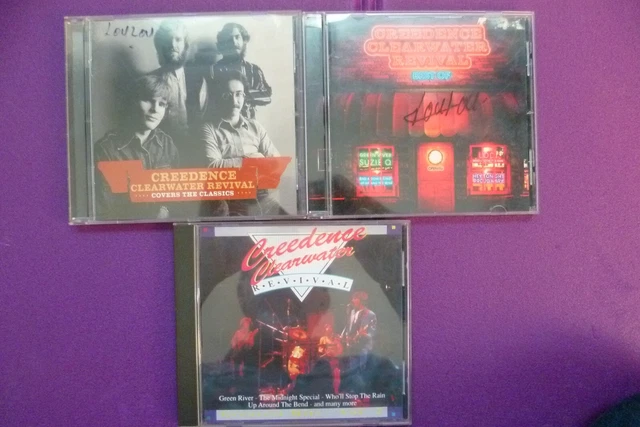 3 CD CREEDENCE Clearwater Revival:cover The Classics,Best Of,Greatest ...