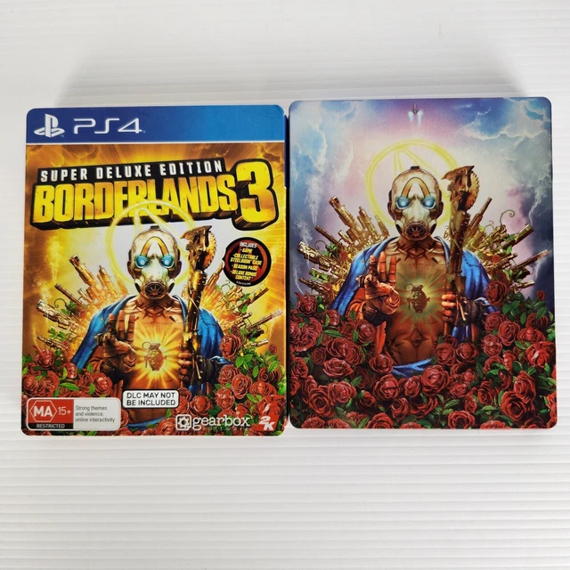BORDERLANDS 3 SUPER Deluxe Edition Steelbook PS4 Complete Video Game ...