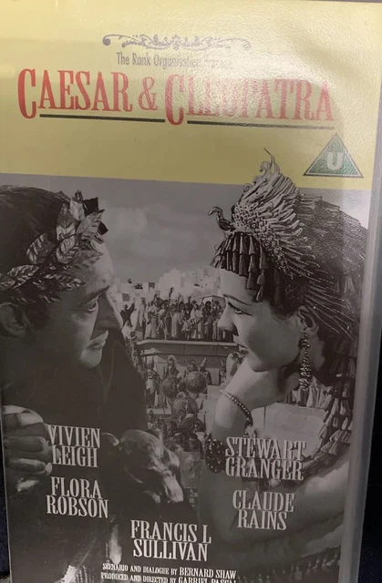 CAESAR AND CLEOPATRA (VHS, 1995) £2.00 - PicClick UK