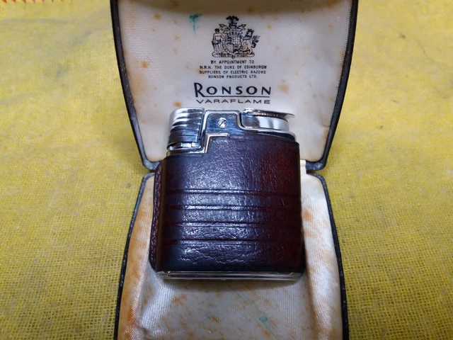VINTAGE RONSON. VARAFLAME Windmaster Imaculet Unmolested Condition ...