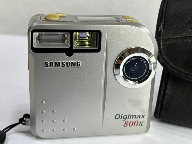 APPAREIL PHOTO NUMÉRIQUE des années 90 Samsung Digimax 800K pour pièces ...