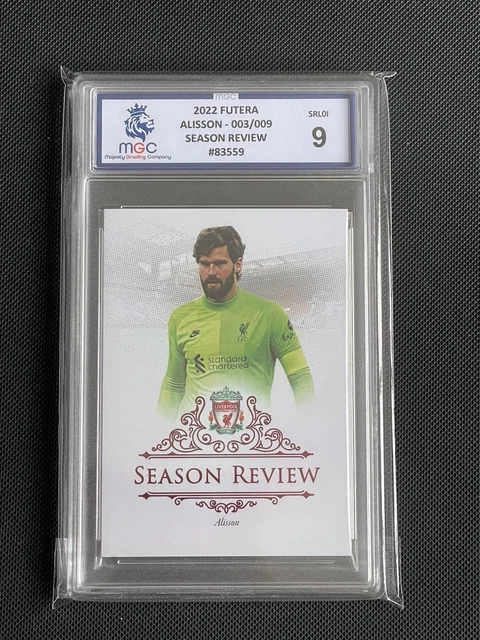 FUTERA SEASON REVIEW 2021-2022 Liverpool FC Alisson Becker 003/009 MGC ...
