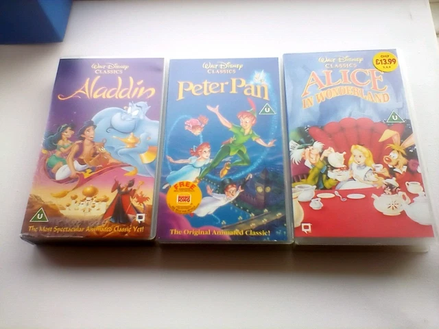 VHS BUNDLE 3X Walt Disney Classics £6.96 - PicClick UK