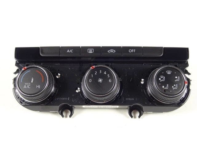 VW PASSAT B8 climate control panel air conditioning Climatic 5G0907426T ...