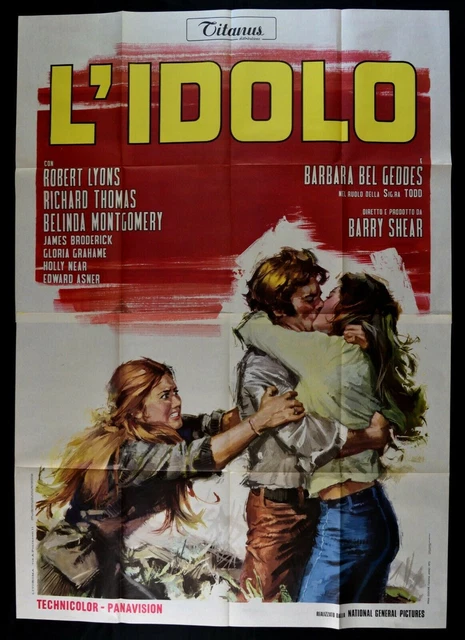 MANIFESTO L'IDOLE LYONS Belinda Montegomery Broderick Grahame Holly ...