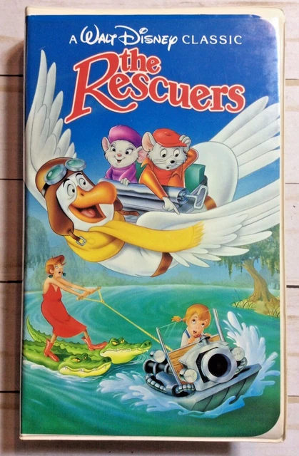 1992 WALT DISNEY Classic The Rescuers VHS Video Tape £4.70 - PicClick UK