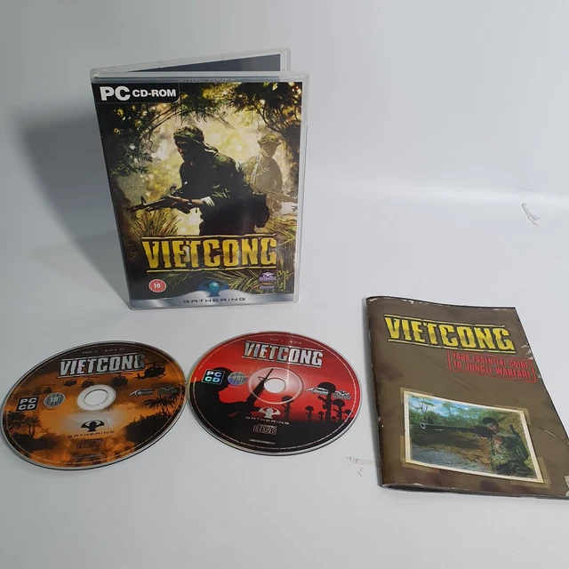 VIETCONG FOR WINDOWS PC CD/DVD War Game 2003 Complete - Double Disc ...