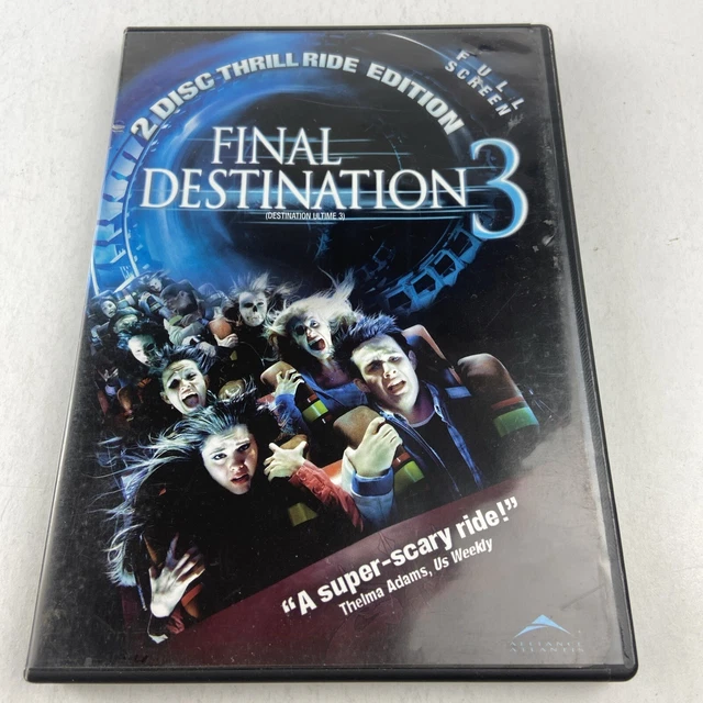 FINAL DESTINATION 3 (DVD, 2006, 2-Disc Set, Full Screen) £4.13 ...