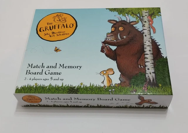 THE GRUFFALO MATCH and Memory board game - pristine £9.99 - PicClick UK