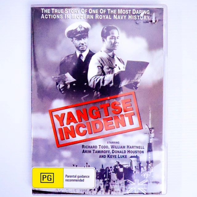 YANGTSE INCIDENT (DVD, 1957) Richard Todd, William Hartnell - Drama War ...