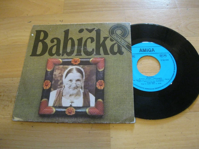7& SINGLE BABICKA Aus der Jugendzeit Vinyl Amiga Quartett 5 56 099 EUR ...