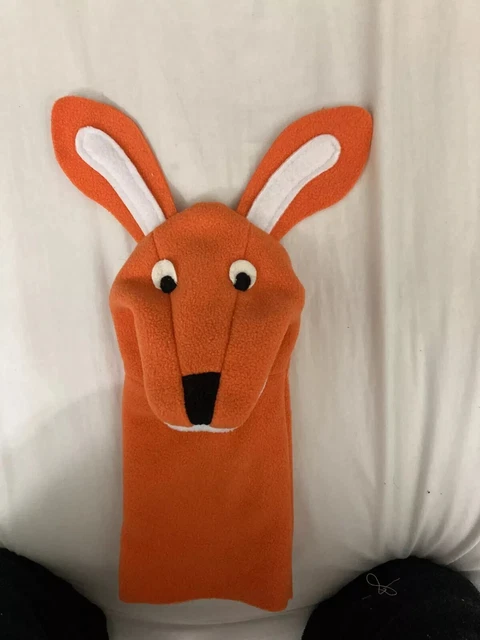 REPLICA OF RARE Vintage Orange Sunny Bunny Puppet as seen in Baby ...
