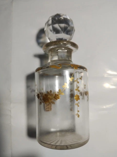 ST SAINT LOUIS ANCIEN FLACON A PARFUM XIXème siècle 15 cm EUR 20,00 ...