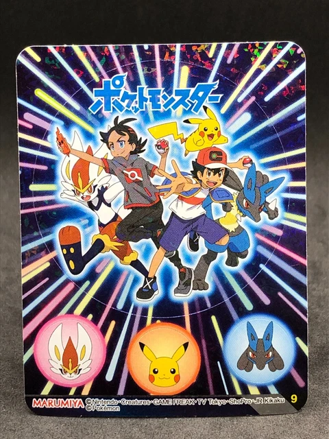 PIKACHU LUCARIO CINDERACE Ash Pokemon Marumiya Nintendo Jeu Phoque ...