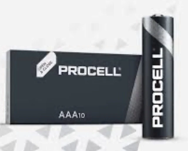 BATTERIES DURACELL MINISTILO Industrial Procell Alcaline AAA 34177-25/9 EUR 14,69 - PicClick FR