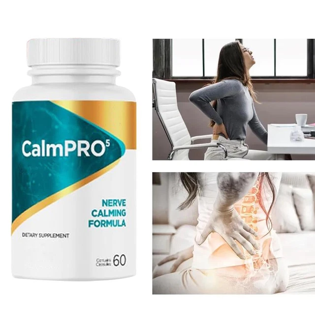 CALMPRO5 . CALMPRO5 Nerve Capsules 60 Capsules/Bottle - Hot√ £6.40 ...