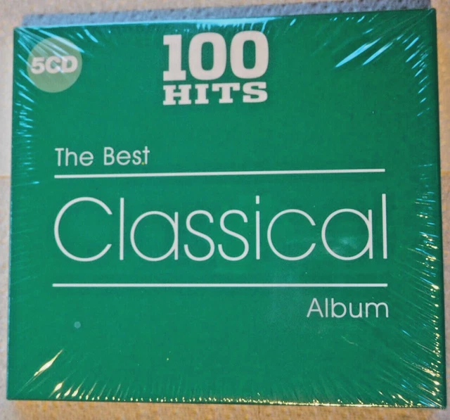 100 HITS THE Best Classical Music Album by Various Artists 5 CD New Sealed £3.50 - PicClick UK