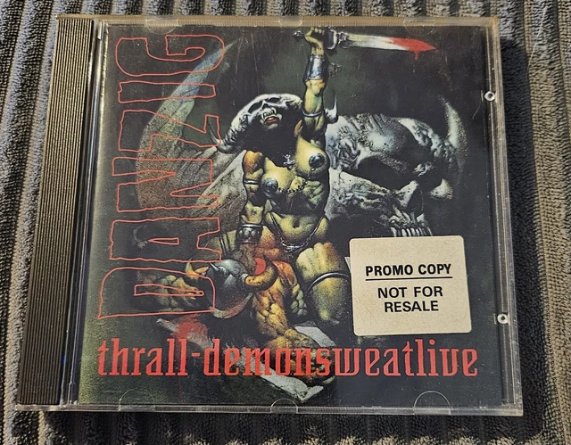 DANZIG THRALL DEMONSWEATLIVE CD/EP ORIGINAL 1993 Def American 9 45286-2 ...
