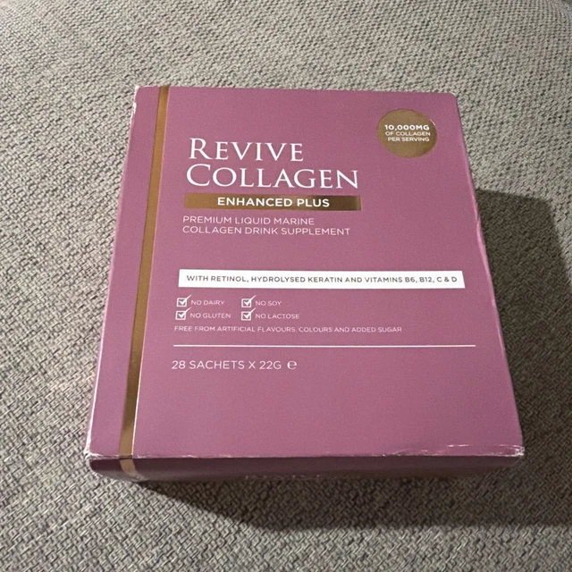 REVIVE COLLAGEN ENHANCED Plus Supplement 10,000mg 28 Sachets £70.00 ...