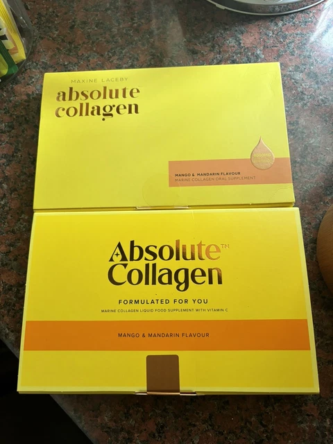 ABSOLUTE COLLAGEN SACHETS, Mango And Mandarin, X55 Sealed Sachets W ...