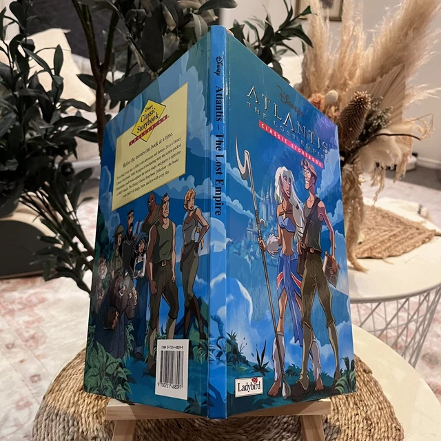 WALT DISNEY ATLANTIS THE LOST EMPIRE Classic Storybook Hardcover Book £ ...