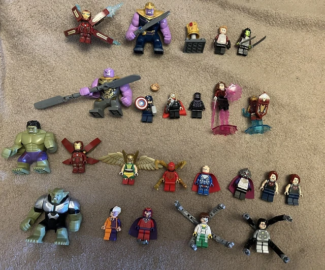 LEGO MARVEL DC Superhero’s Minifigures Bundle Job Lot , Avengers , Big ...