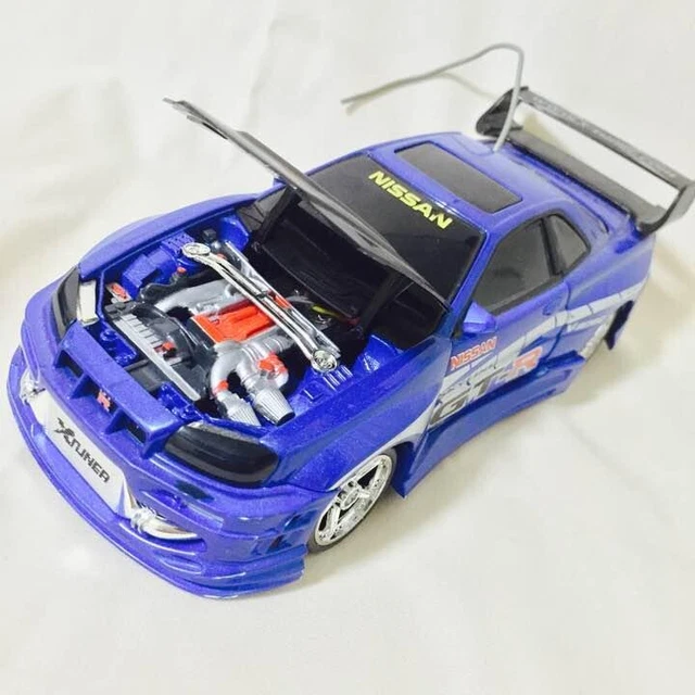 NISSAN SKYLINE GT-R R34 Nismo 1:24 Rc Car £128.40 - PicClick UK