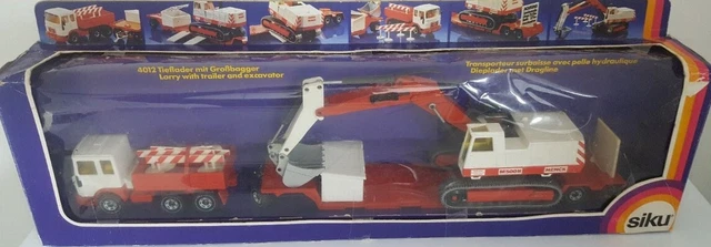 SIKU 4012 MAN Tieflader mit Großbagger 1:55 unbespielt top Zustand mit Ovp. EUR 119,99 - PicClick DE