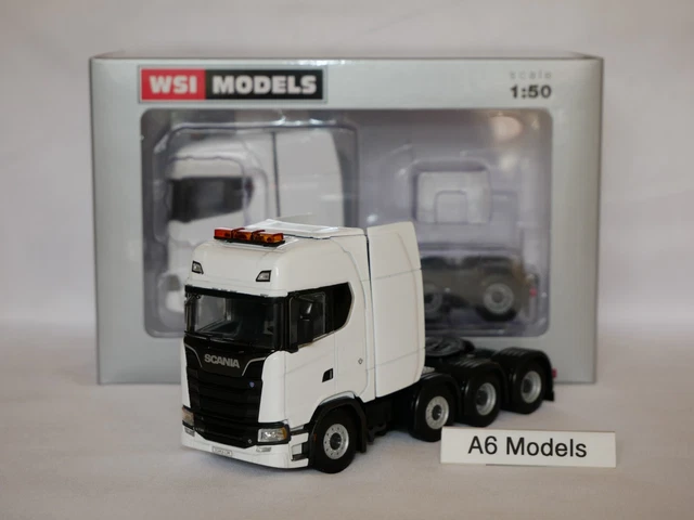 WSI MODELS ~ Scania S Highline | CS20H 8x4 Single Cab Unit (White Line ...