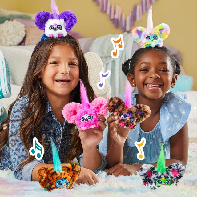 FURBY FURBLETS MOO-BOO Mini Friend, Electronic Plush Toys for Girls ...