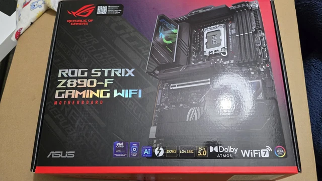 ASUS ROG STRIX Z890-F GAMING WIFI, Intel Z890, S 1851, DDR5, PCIe 5.0 ...