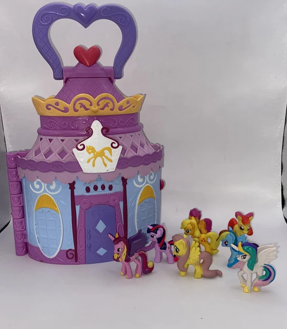 HASBRO MY LITTLE Pony Rarity's Carousel Boutique with Ponies Princess ...