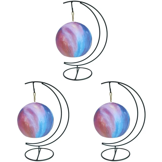 BATTERY POWERED PORTABLE Moon Night Light 3D Moon Lamp Bedside Night ...