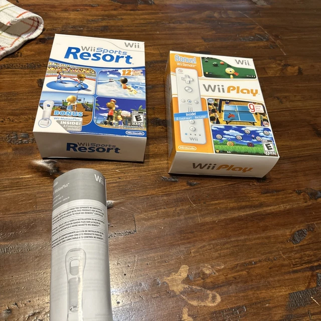 WII SPORTS RESORT , Play Big Box Only, No Game Or Motion Plus £10.65 ...