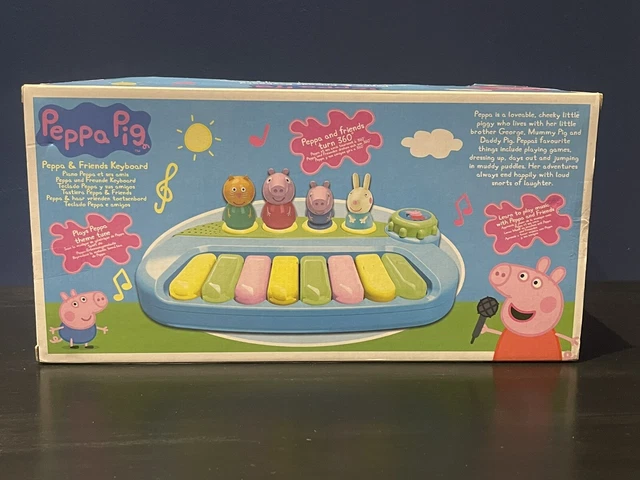 PEPPA PIG PIANO - PEPPA AND FRIENDS KEYBOARD MUSICAL TOY - Brand New £ ...