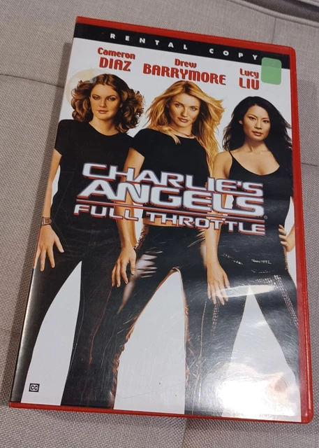 CHARLIE'S ANGELS : Full Throttle Big Box Ex Rental Movie (VHS, 2003) £8.95 - PicClick UK