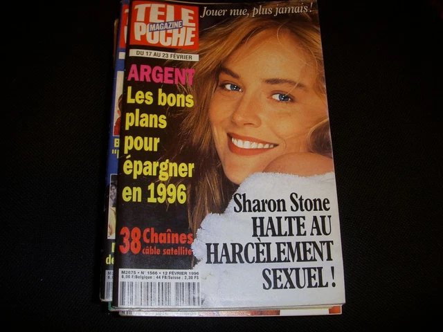 TELE POCHE 1566 12.02.1996 Sharon STONE Klaus KINSKI COSTNER Robin ...