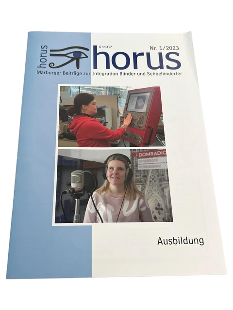 HORUS REVUE INTÉGRATION Formation Aveugles Malvoyants Médical Très Bon ...