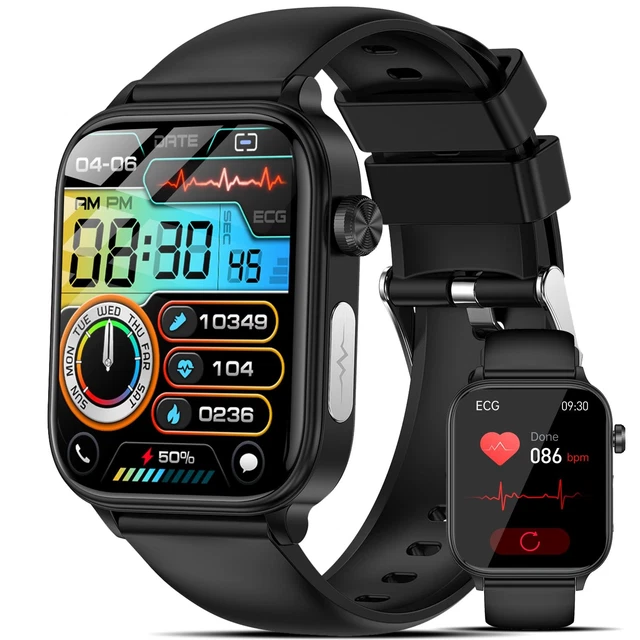 2026 NUOVO SMARTWATCH Uomo Donna ECG/Pressione Sanguigna/Acido EUR 67 ...